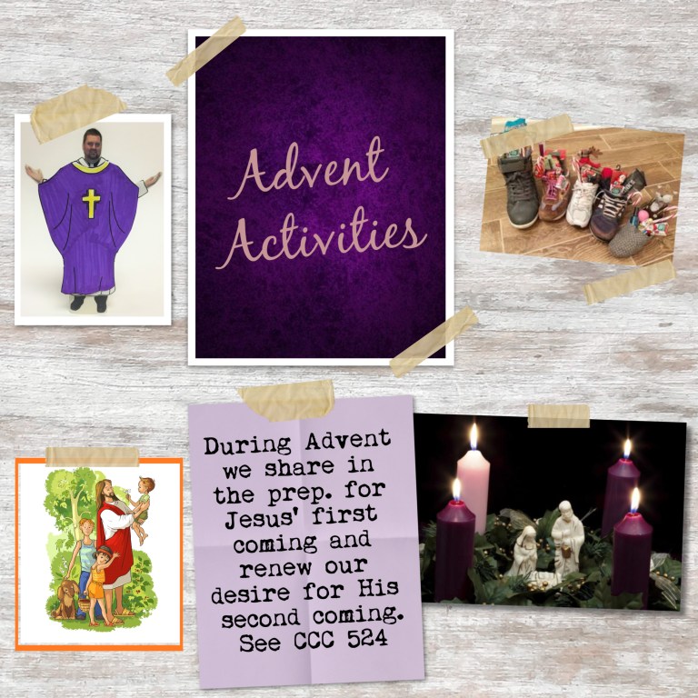 Lesson Notes: Advent Activities Packet – Family Formation